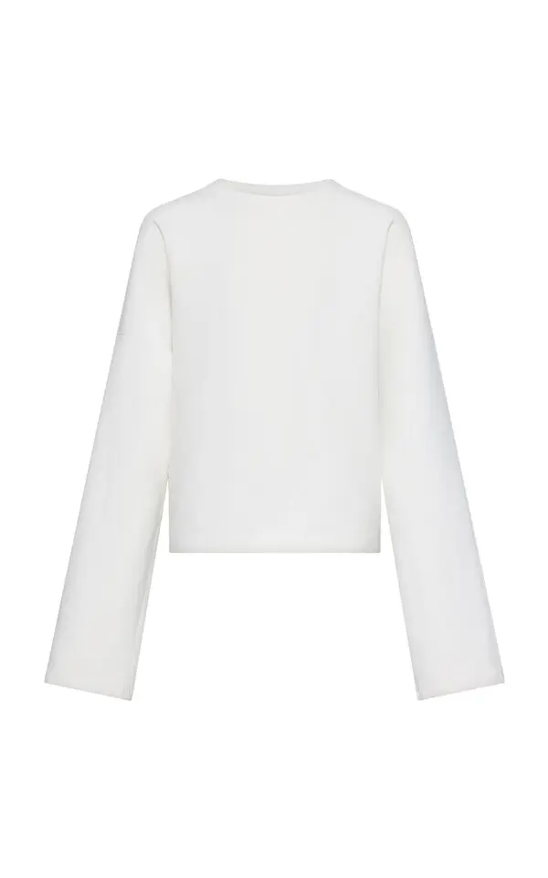Ossou Nova Cotton-blend T-shirt - White