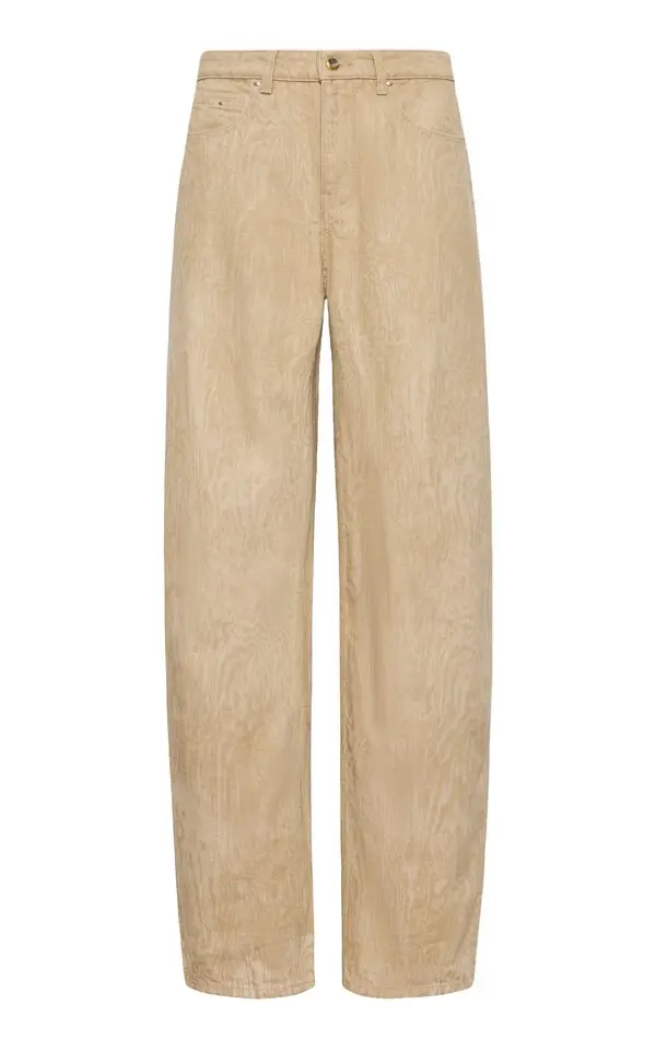 Ossou Rider Organic Cotton Jeans - Tan