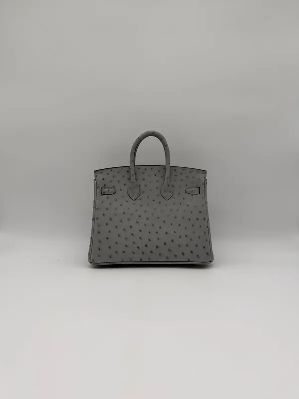 Hermès Birkin Ostrich With Palladium Hardware