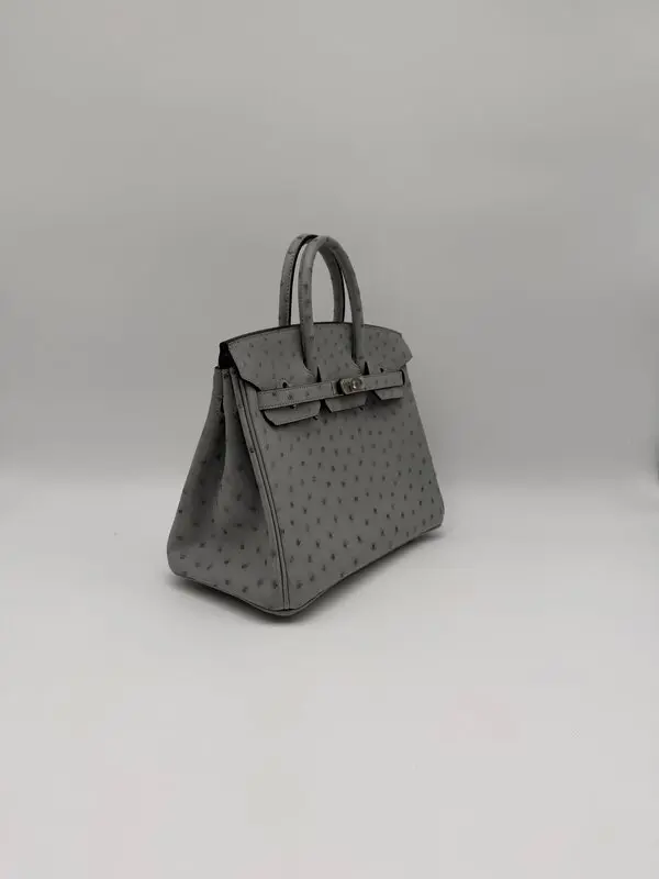 Hermès Birkin Ostrich With Palladium Hardware