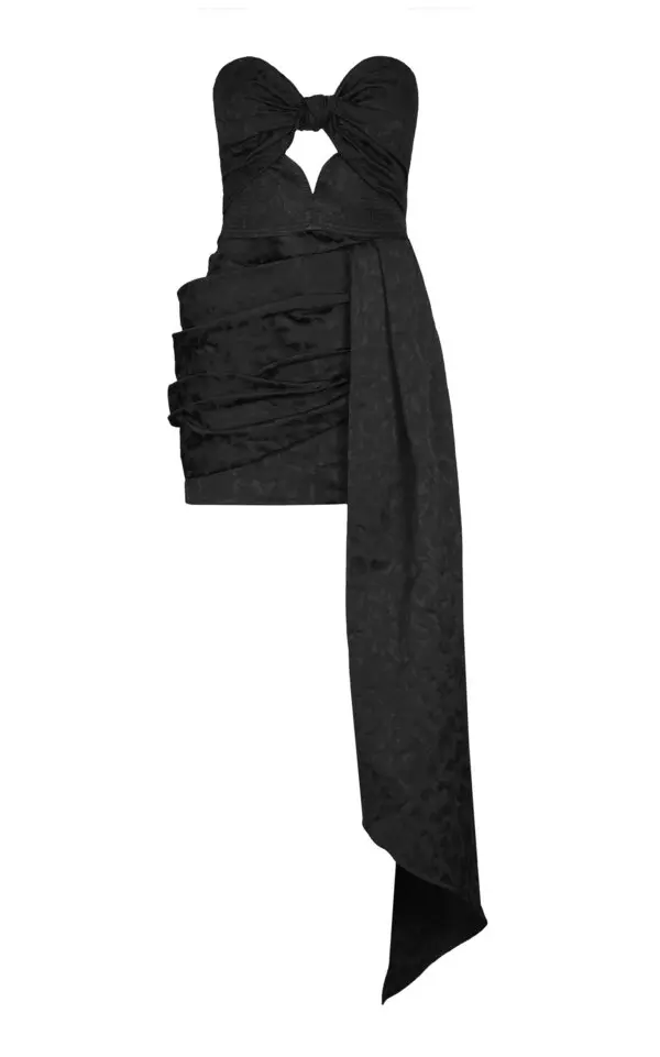 Johanna Ortiz Sacred Silence Cutout Mini Dress