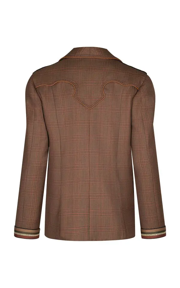 Johanna Ortiz Single-breasted Wool Jacket