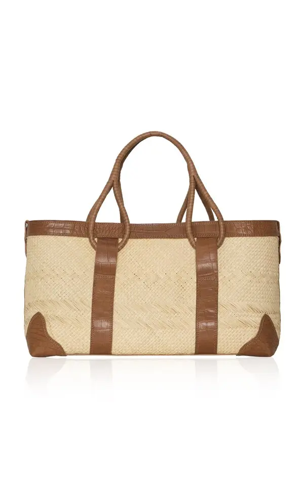 Johanna Ortiz Mystic Garden Tote Bag - Brown