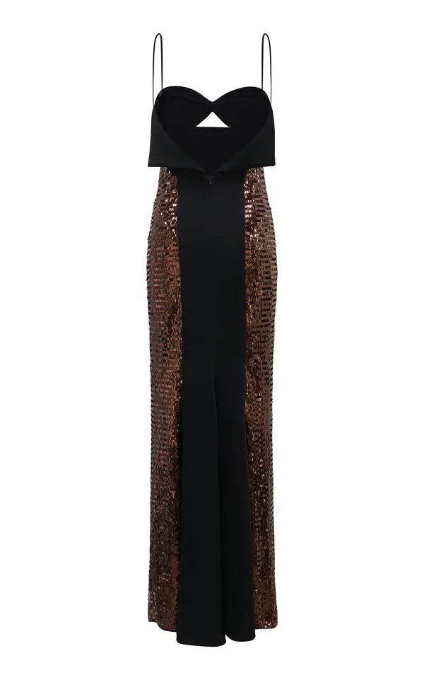 Johanna Ortiz Embellished Maxi Dress