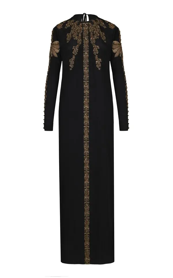 Johanna Ortiz Voyage Through Wonder Embellished Silk Tunic