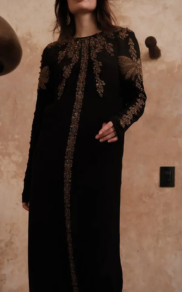 Johanna Ortiz Voyage Through Wonder Embellished Silk Tunic
