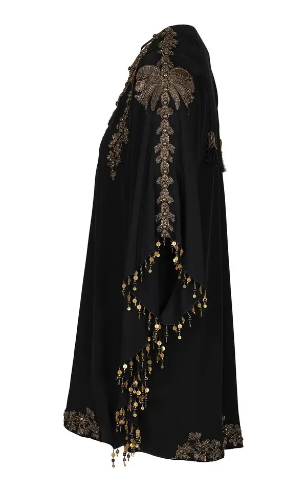 Johanna Ortiz Embellished Silk Tunic