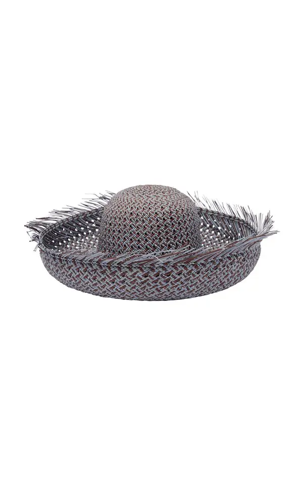 ALEMAIS Straw Sunhat - Blue