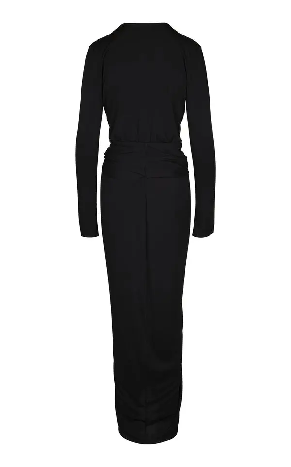 Johanna Ortiz Reinvention Oasis V-neck Maxi Dress