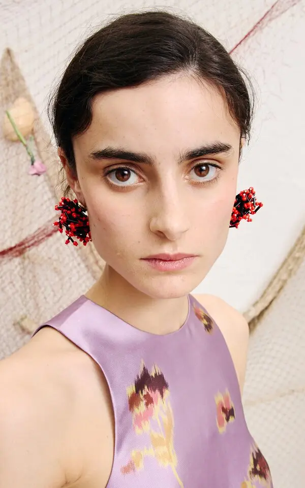 ALEMAIS Ona Tassel Statement Earrings