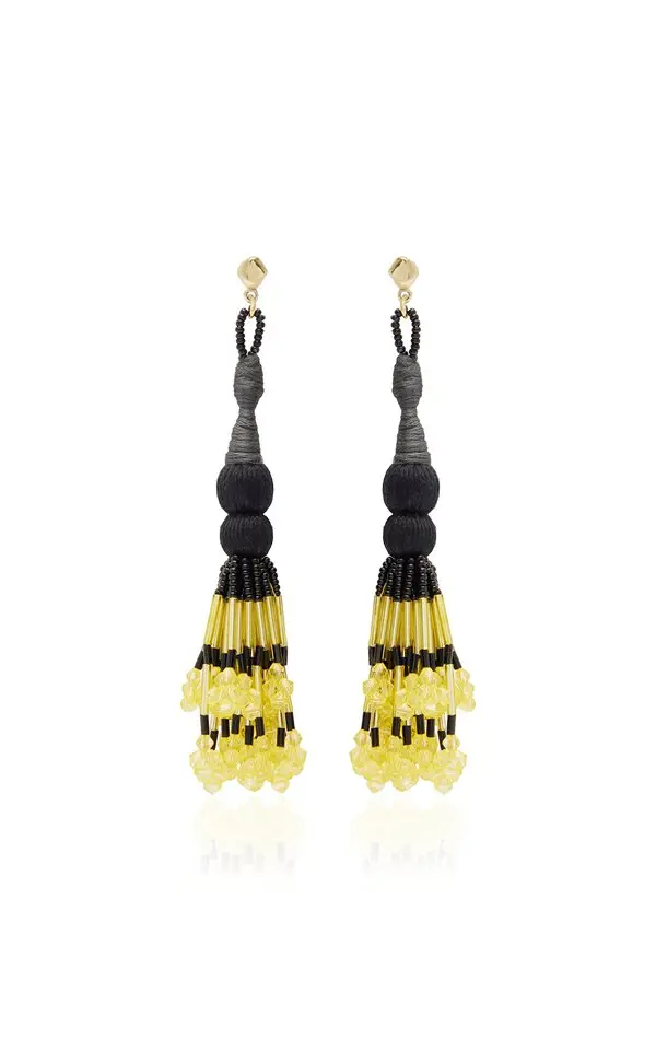 ALEMAIS Tassel Drop Earrings