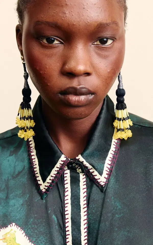 ALEMAIS Tassel Drop Earrings