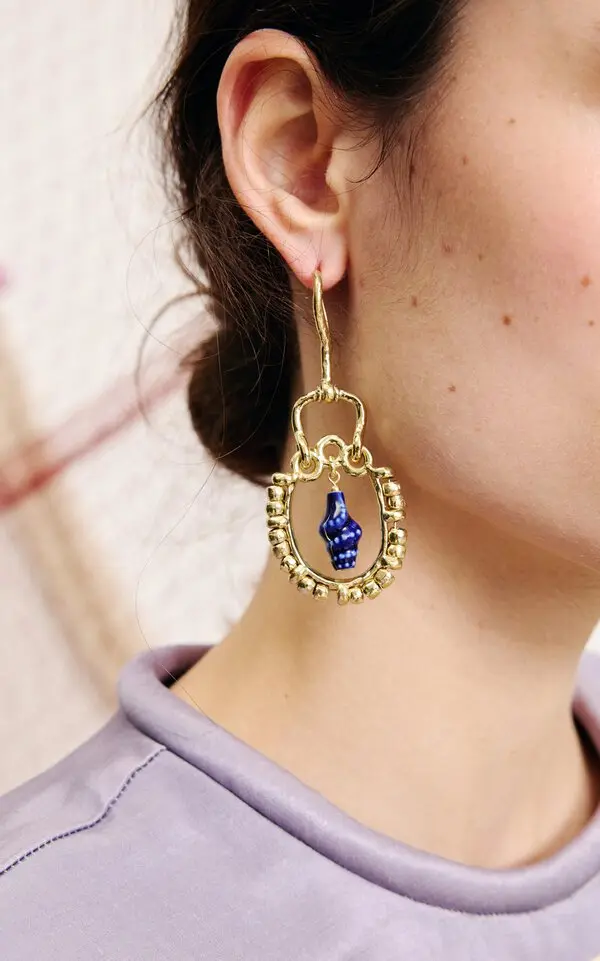 ALEMAIS Ona Bead Drop Earrings