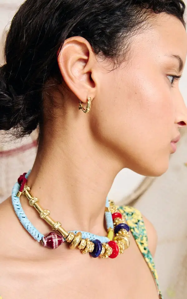 ALEMAIS Ona Snake Stone Necklace