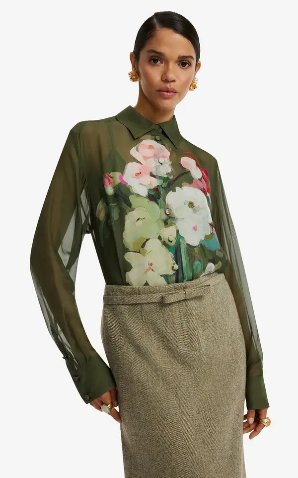 LEO LIN Cassia Shirt Reverie Print