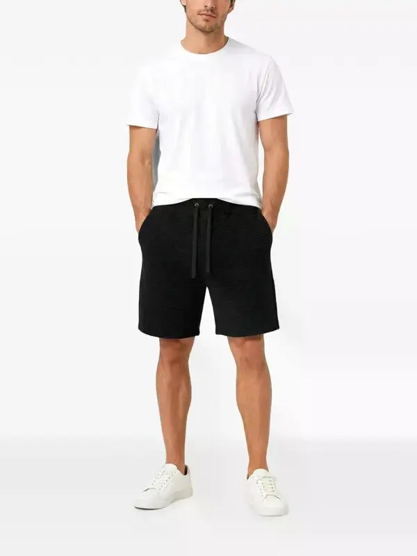 Emporio Armani Embossed Drawstring Shorts