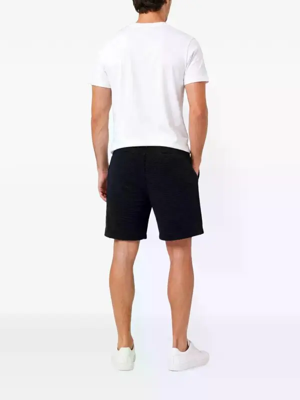 Emporio Armani Embossed Drawstring Shorts