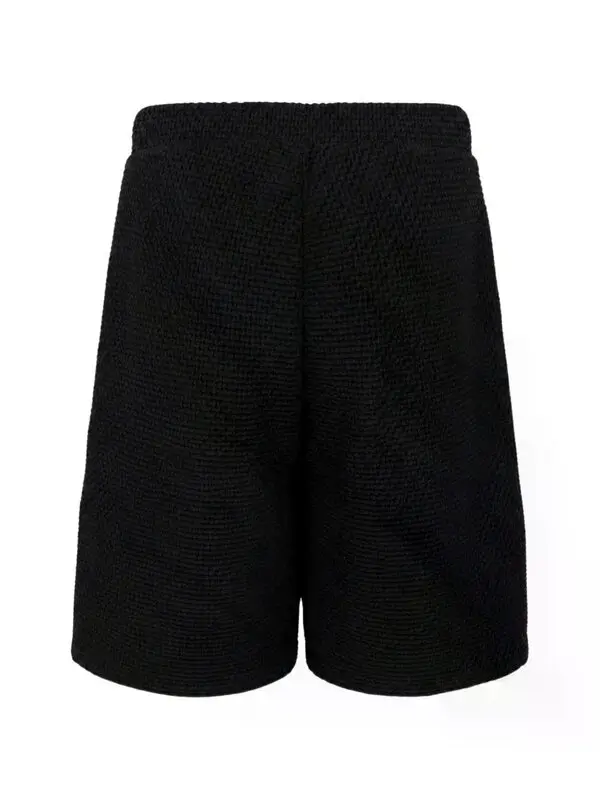 Emporio Armani Embossed Drawstring Shorts