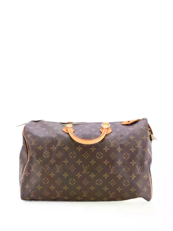 LOUIS VUITTON Speedy Monogram Canvas 40 Satchel