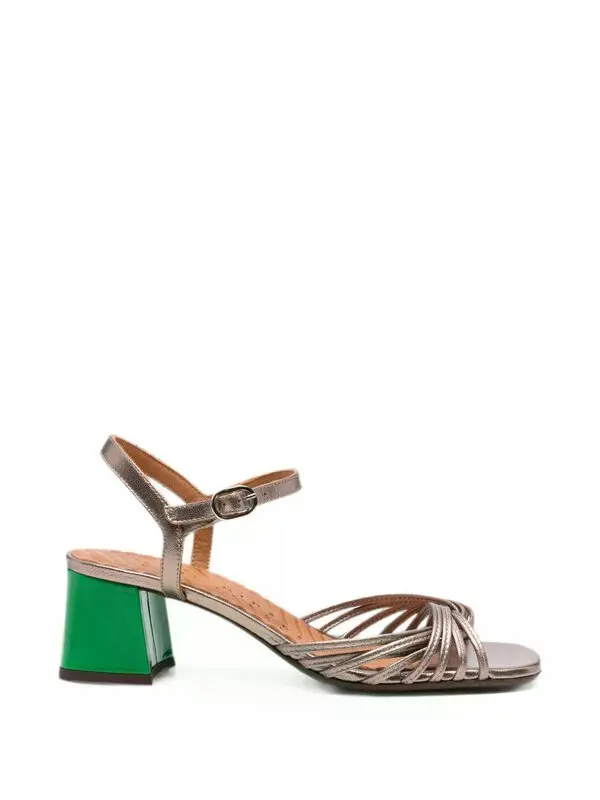 Chie Mihara Leske Strappy Leather Sandals - Brown
