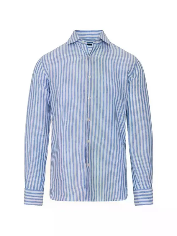 PYA Stripe-pattern Long-sleeve Shirt