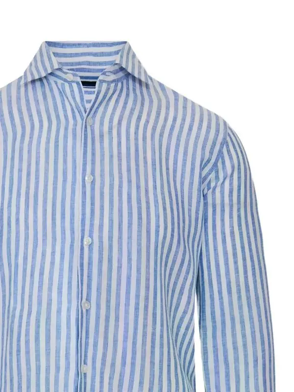 PYA Stripe-pattern Long-sleeve Shirt