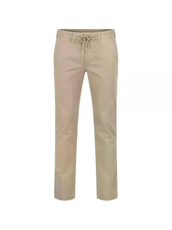 BRIGLIA 1949 Beige Drawstring Trousers