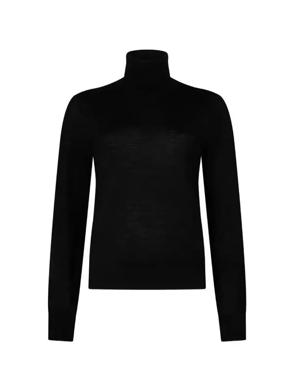Dsquared2 Upside Down Logo Turtleneck Pullover - Black