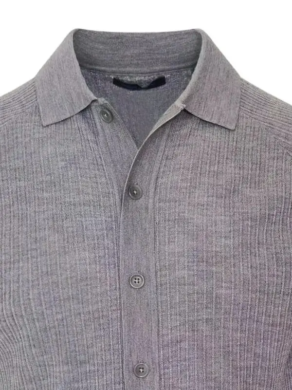 PYA Ribbed-knit Short-sleeve Shirt