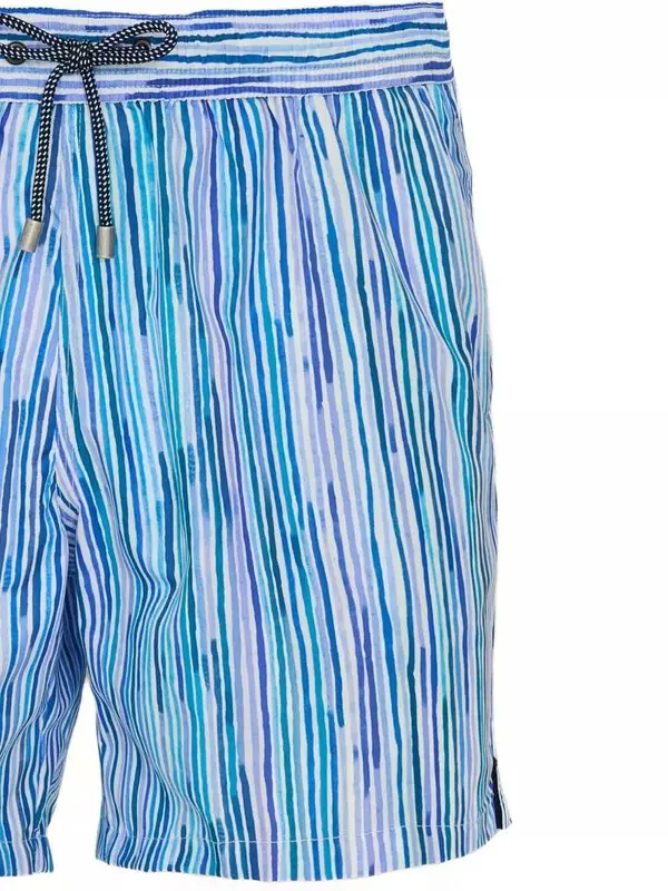 PATRICK ASSARAF Striped Swim Shorts