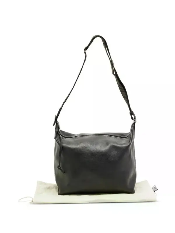 Loewe Cubi Leather Crossbody Bag