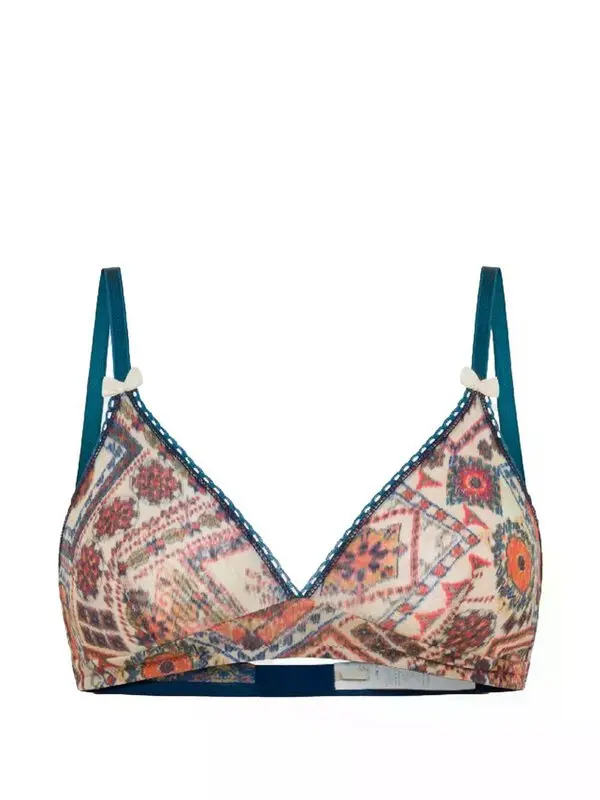 Momoni Tutu Printed Bra - Neutrals