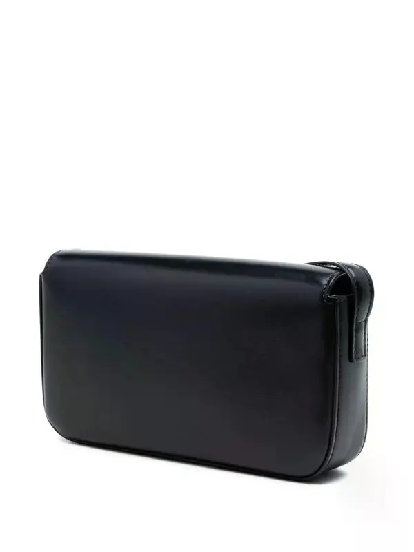 Celine Shiny Calfskin Triomphe Claude Shoulder Bag