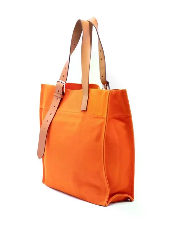 Hermès Toile Etriviere Shopping Tote Bag