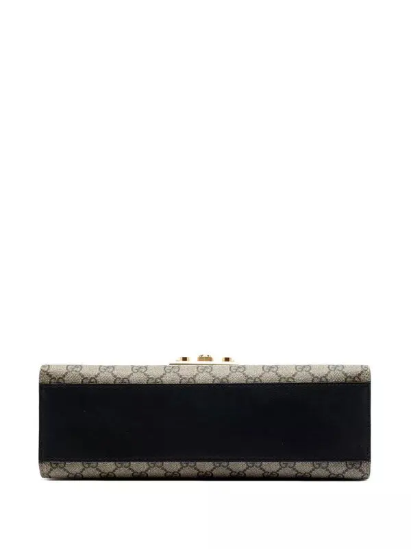 Gucci Medium Gg Supreme Padlock Shoulder Bag