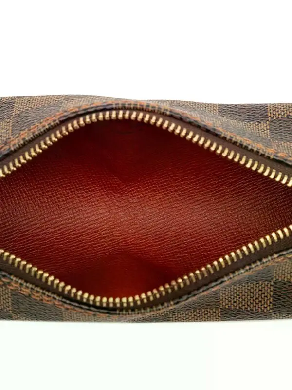 LOUIS VUITTON Damier Ebene Papillon Pochette Handbag