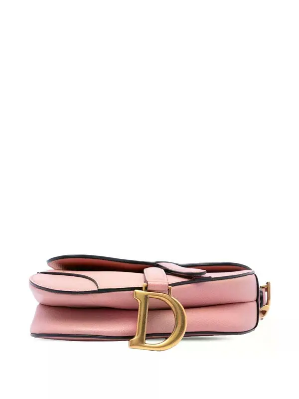 Dior Mini Saddle Bag Satchel - Pink