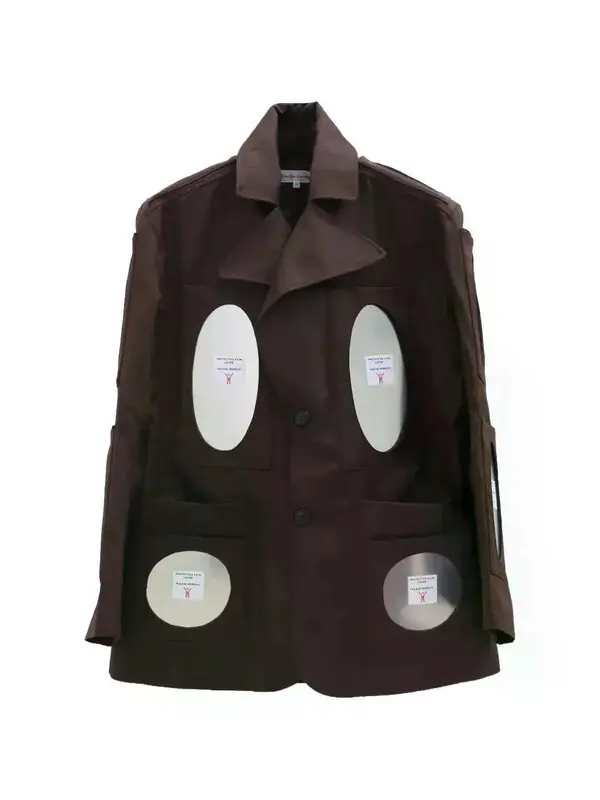 WALTER VAN BEIRENDONCK Mirror-detail Notch-lapel Jacket