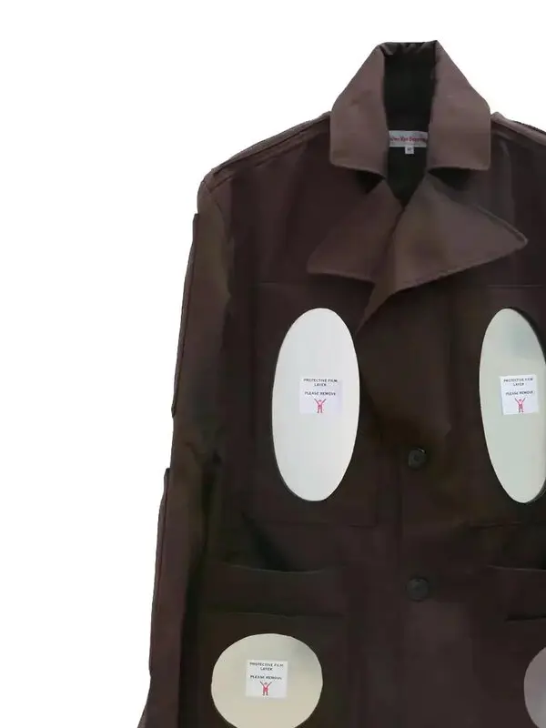 WALTER VAN BEIRENDONCK Mirror-detail Notch-lapel Jacket