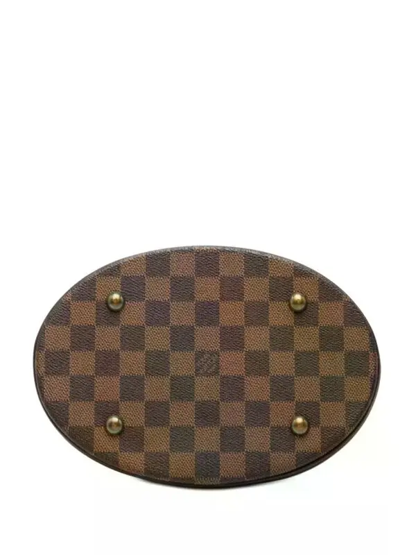 LOUIS VUITTON Damier Ebene Marais Bucket Bag