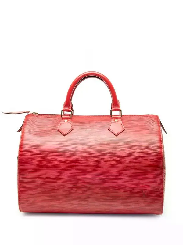 LOUIS VUITTON Epi Speedy 30 Boston Bag - Red