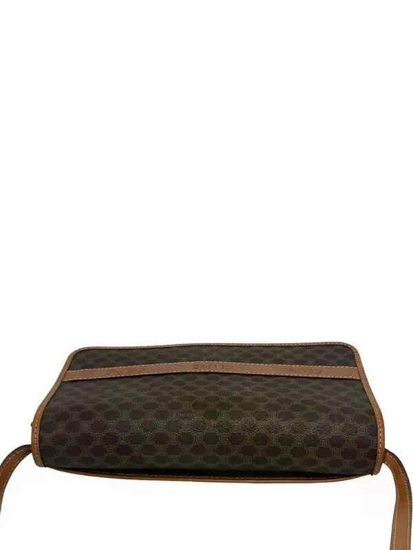 Celine Macadam Coated Canvas Blason Crossbody Bag