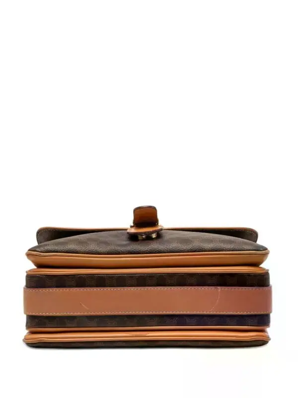 Celine Macadam Coated Canvas Crossbody Bag