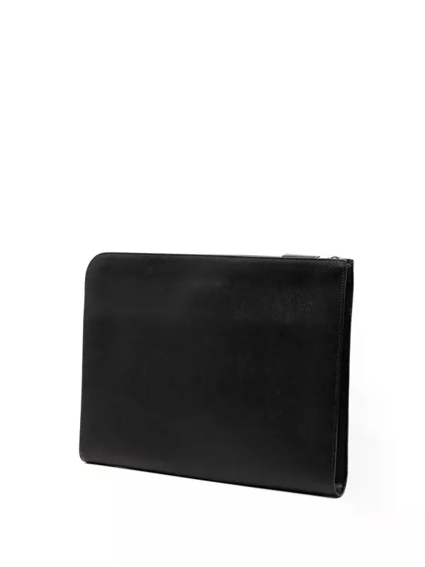 Prada Saffiano Leather Clutch Bag