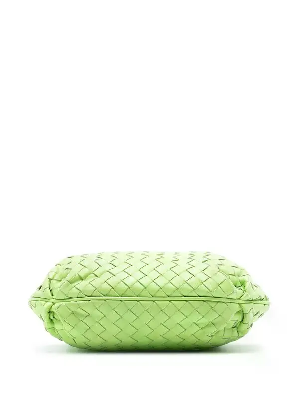 Bottega Veneta Nappa Intrecciato Shoulder Bag - Green
