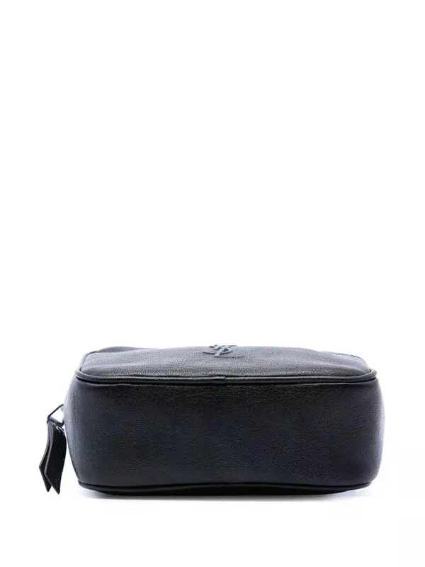 Saint Laurent Lambskin Monogram Lou Tassel Belt Bag