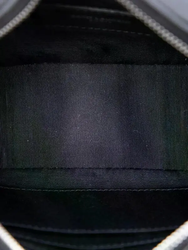 Saint Laurent Lambskin Monogram Lou Tassel Belt Bag