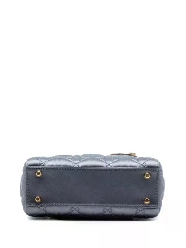 Dior Mini Lady Satchel - Grey