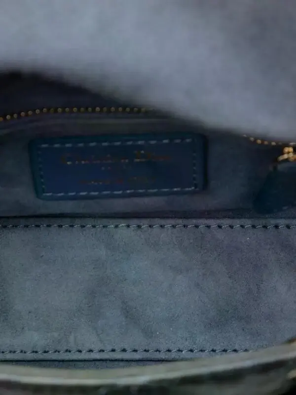 Dior Mini Lady Satchel - Grey