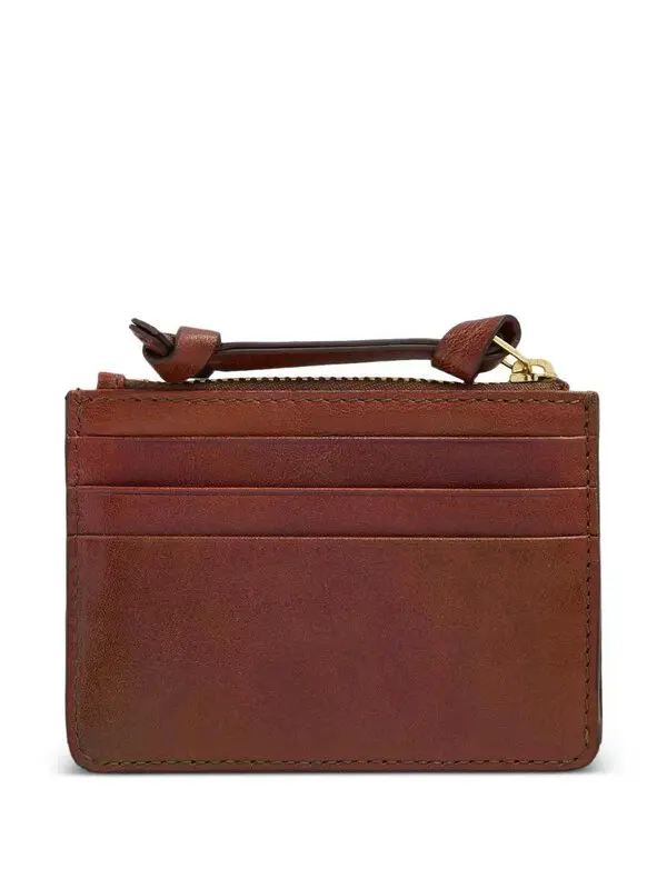 THE BRIDGE Logo-plaque Leather Card Holder